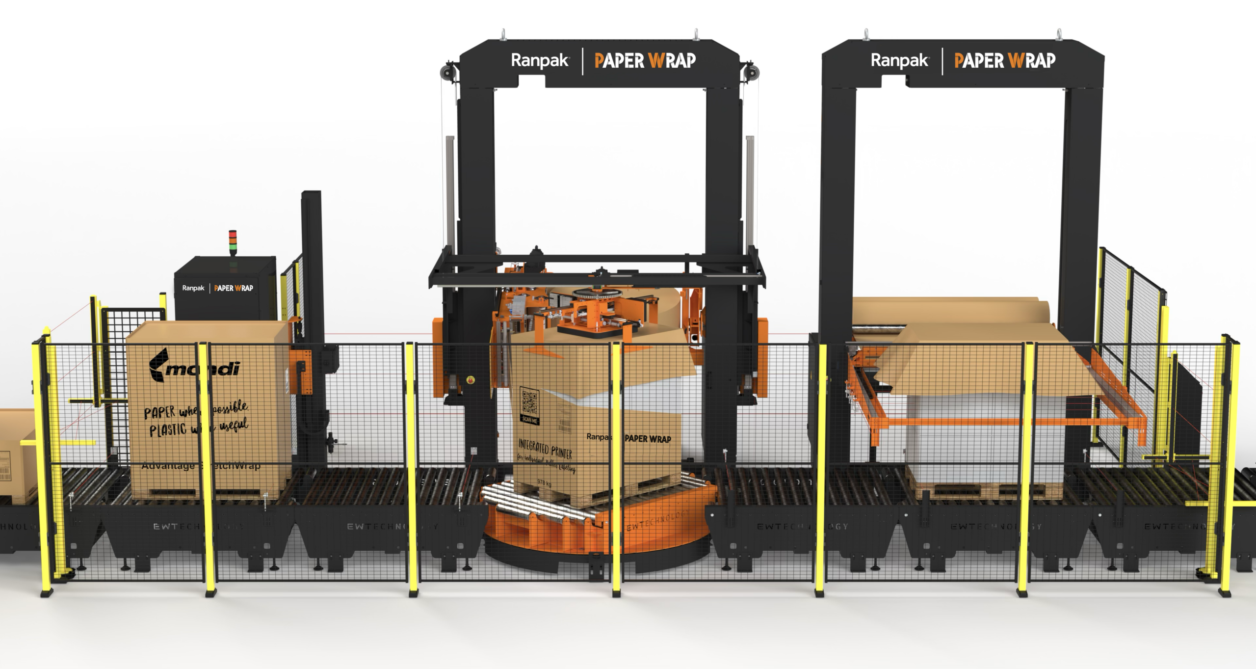 Eco-Friendly Paper Pallet Wrapping Solutions | Ranpak